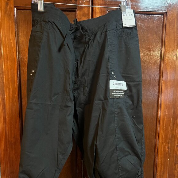 Dash | Pants & Jumpsuits | Womens Plus Sz 3x Emma Black Capris Made By ...